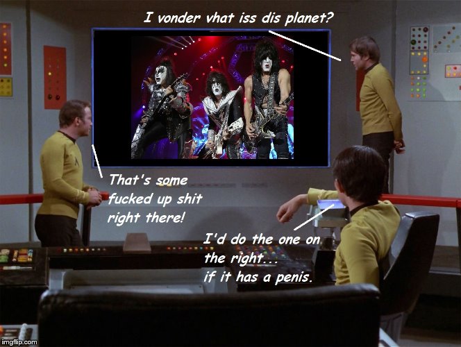 Meanwhile, aboard the Enterprise... - Imgflip