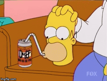 Homer's Drinking Problem - Imgflip