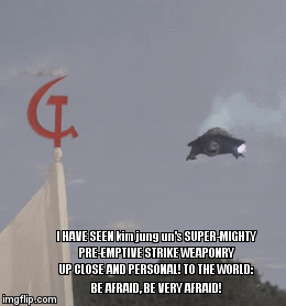 kim jung un's super mighty preemptive strike - Imgflip