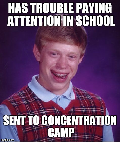 Bad Luck Brian Meme - Imgflip