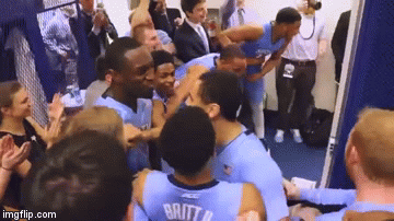 When UNC beats Duke - Imgflip
