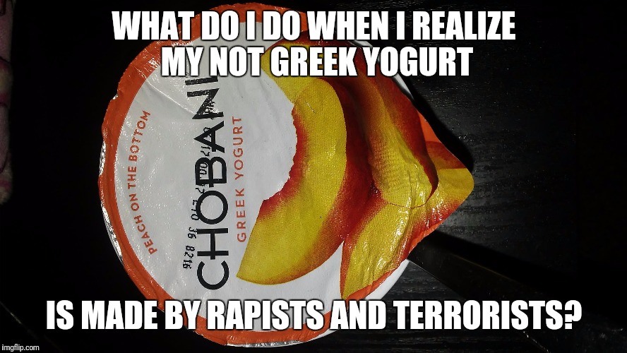 Image tagged in chobani nobani - Imgflip