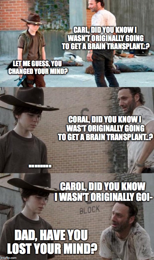 Rick and Carl 3 Meme - Imgflip