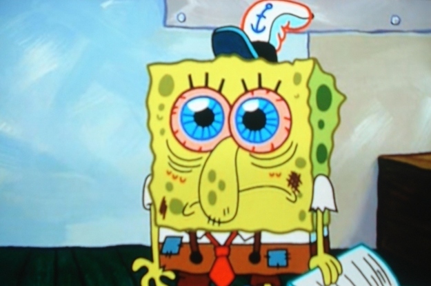 Anxious Spongebob Blank Template Imgflip