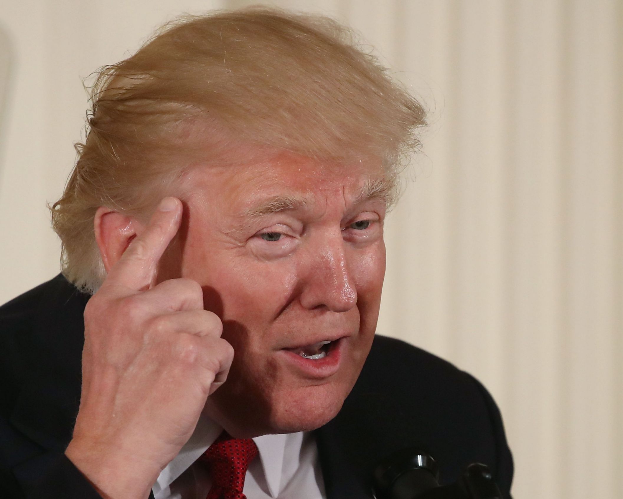 Trump Thinking Blank Template Imgflip