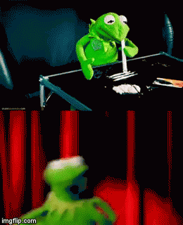 Oh no Kermit - Imgflip