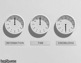 Modern Society: lots of information, starved for knowledge - Imgflip