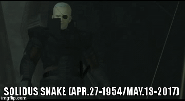 Solidus Snake Death (John Cygan) - Imgflip