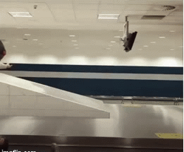 Passing the time at the baggage claim - Imgflip