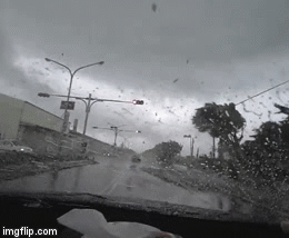 It's windy out. Hey, where'd that car go? - Imgflip