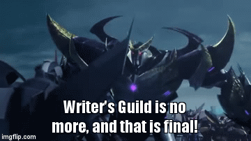 TFP Writer's Guild TDCH - Imgflip