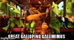 Great Galloping Gallimimus - Imgflip