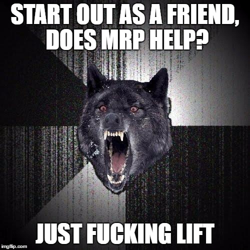 Insanity Wolf Meme - Imgflip