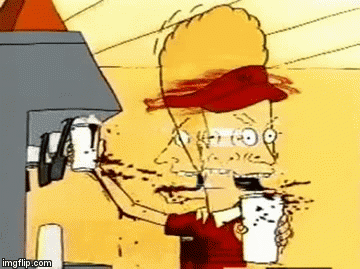 Beavis coffee! - Imgflip