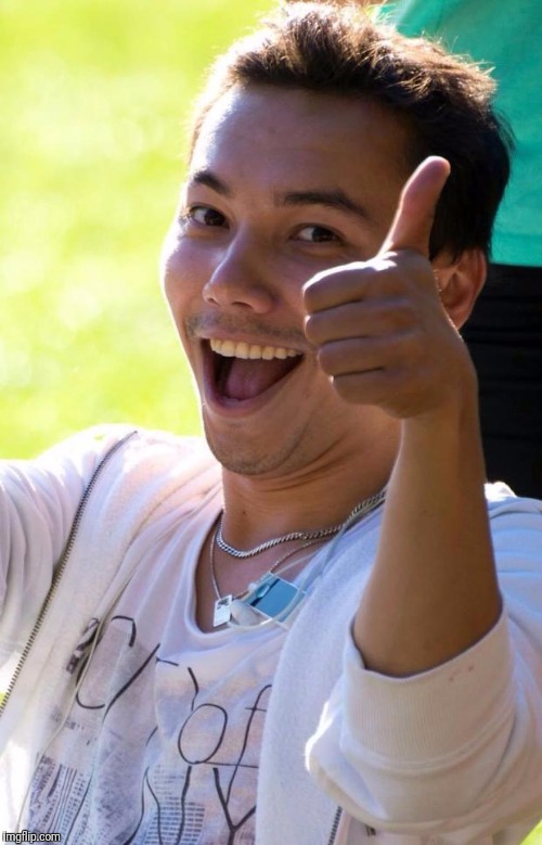 SARCASTIC THUMBS UP - Imgflip