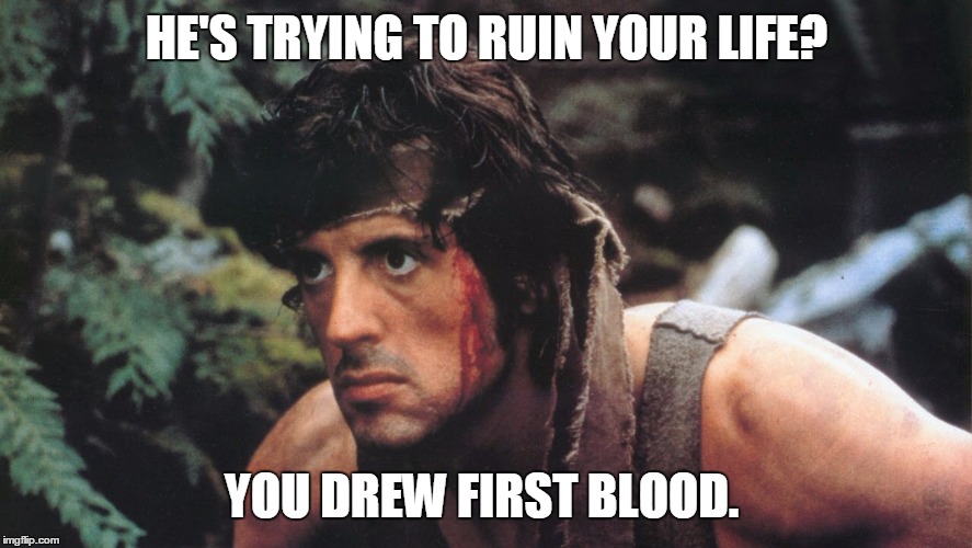 First Blood Memes Rambo First Blood |BTS| Drawing First Blood (Sub.