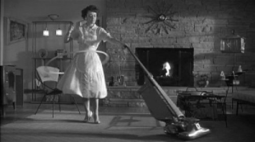 That moment when you realize that housework can be fun if you make it ...