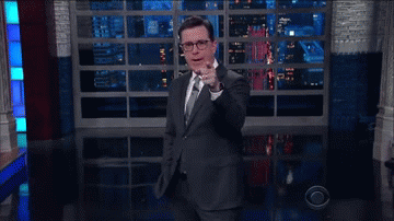 Stephen Colbert: No! I won't take it! - Imgflip