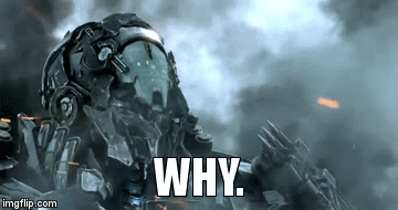 Wth. A damn gun comes out of his face. That's so dumb. Wth. - Imgflip