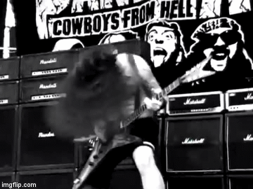 dimebag darrell windmill headbang - Imgflip