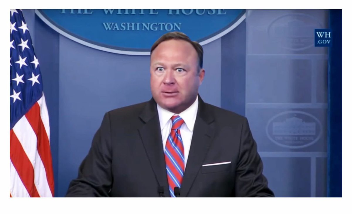 Alex Jones Press Sec Blank Template - Imgflip