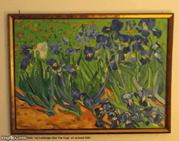 Painting A Van Gogh Nightmare - Imgflip