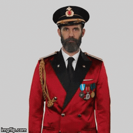 Captain obvious laughs and clap - Imgflip