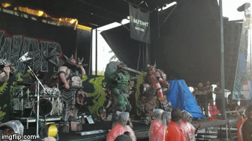 GWAR Vs. Sawborg Destructo Part 1 - Imgflip