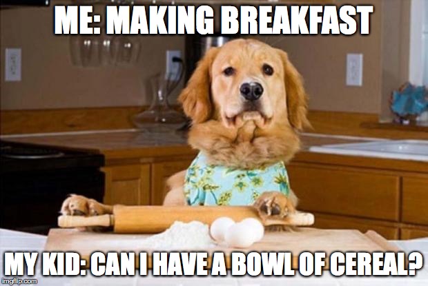 cooking dog - Imgflip