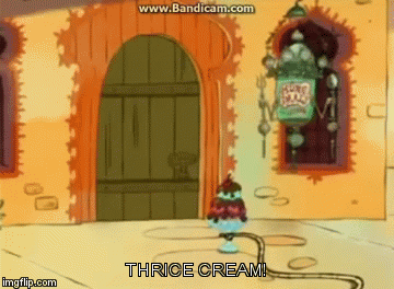 THRICE CREAM! - Imgflip