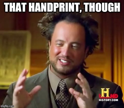 Handprint Memes Trapped! Find Red Handprint Now!