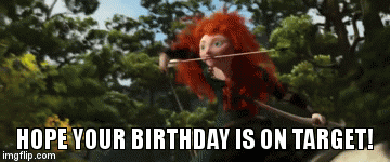 Merida tears up archery course - Imgflip