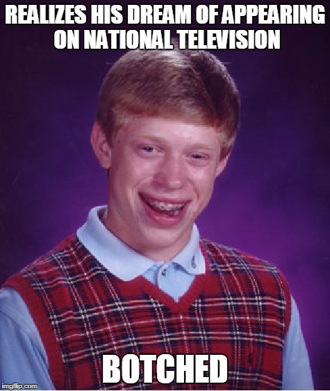 Bad Luck Brian Meme - Imgflip