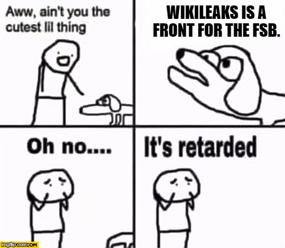 Oh no it's retarded! - Imgflip