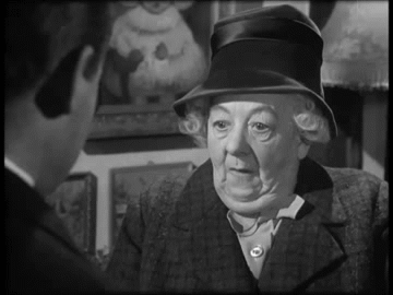 Miss Marple: I tried to tell you, but you wouldn't let me - Imgflip