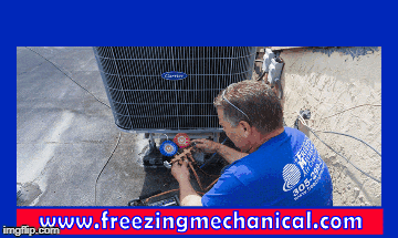 Freezing Mechanical AC Repair & Installation - Imgflip