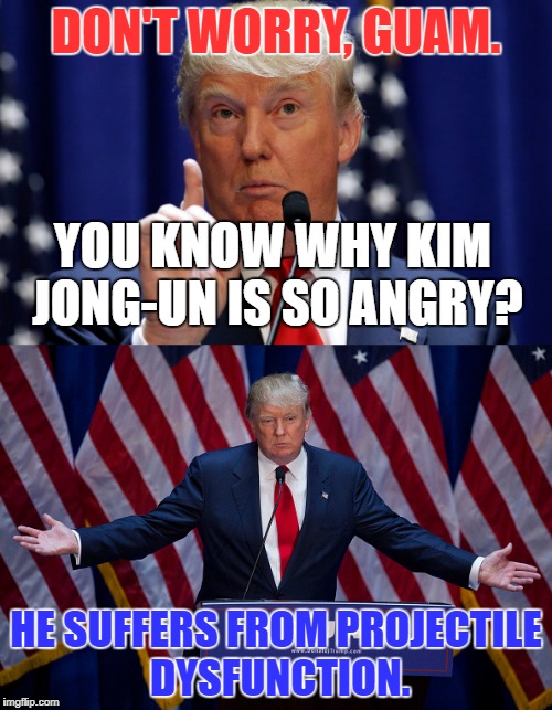 It's funny because of nuclear missiles. - Imgflip