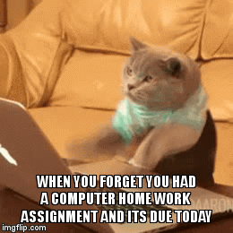 COMPUTER HOMEWORK - Imgflip
