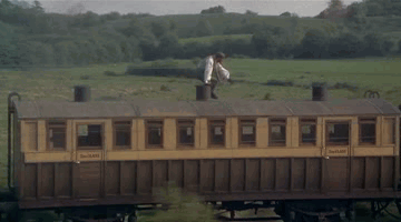 Pierce on the train roof 3 - Imgflip