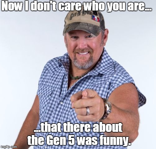 Larry the Cable Guy - Imgflip