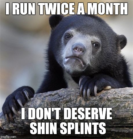 Shin Splints Memes Cottan Copper Fit Calf Compression Sleeves Fit For