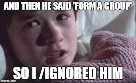 I See Dead People Meme - Imgflip