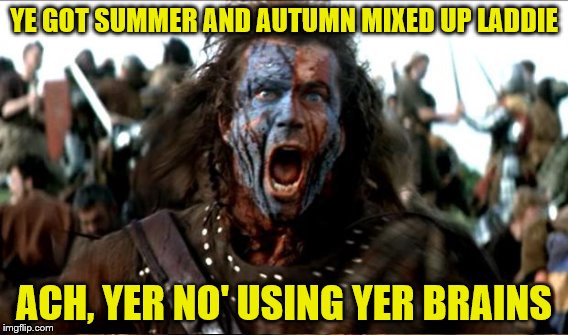 Easy Guide to British Seasons - Imgflip