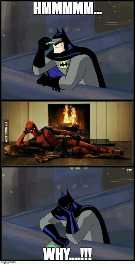 Batman and Deadpool - Imgflip
