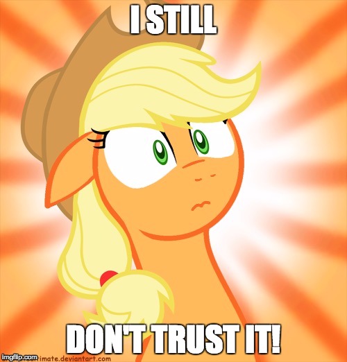 Shocked Applejack - Imgflip