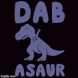 Dab-a-saur! (For Stolen GIFs Week) - Imgflip