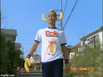 banana Dole commercial wtf - Imgflip