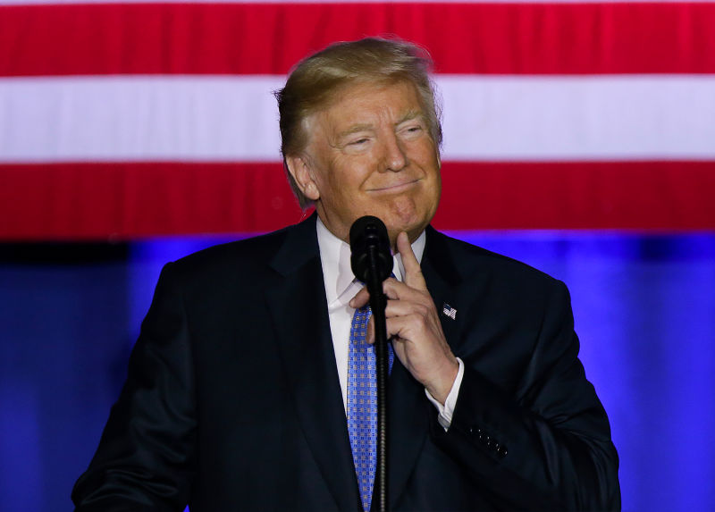 Trump Thoughtful Blank Template - Imgflip