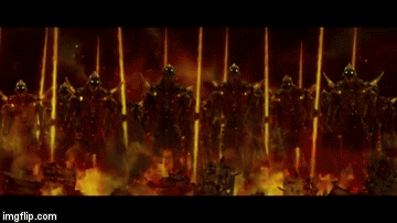 March of the Giant God Warriors - Imgflip