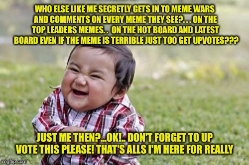 Evil Toddler Meme - Imgflip